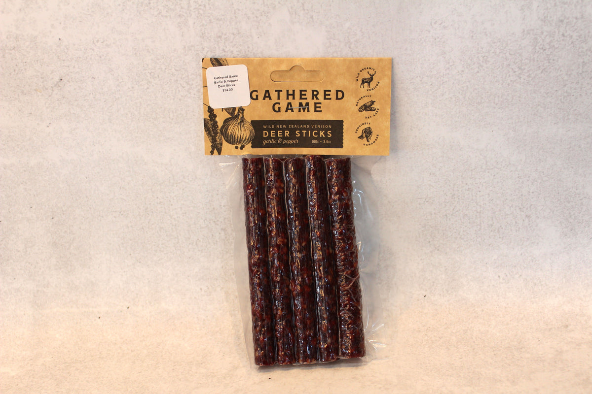 Gathered Game Deer Sticks – High Country Salmon Ltd